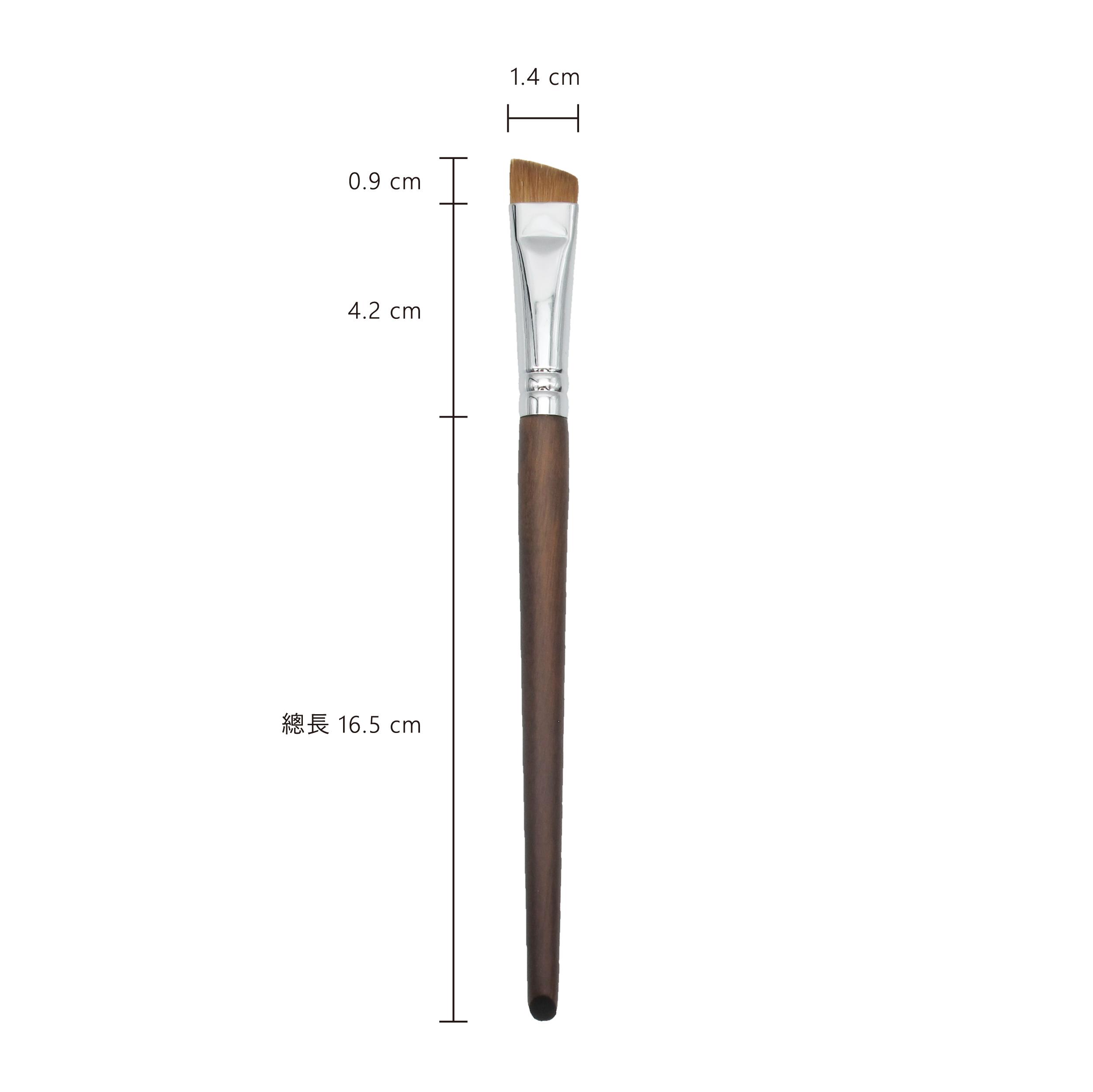 #B114 大鋒刀刷〔純黃狼尾〕 YUDER美妝 官方網站